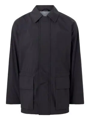 SAMAN AMEL Shell Jacket - Black