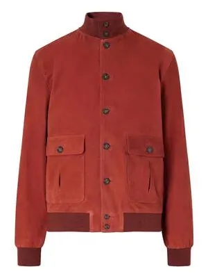 VALSTAR Valstarino Suede Jacket - Red