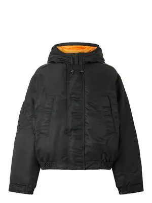 Canada Goose Canada Goose - Windrow Twill Hooded Down Bomber Jacket - Men - Black - S Black