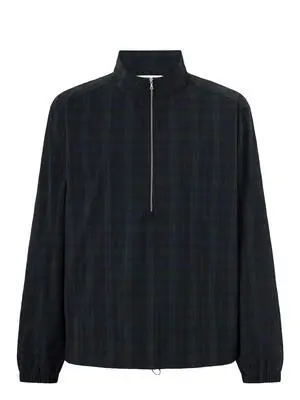 LITERARY SPORT Literary Sport - Anton Checked Seersucker Jacket - Men - Blue - S