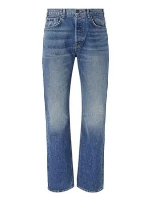 NILI LOTAN Billie Straight-leg Jeans - Blue