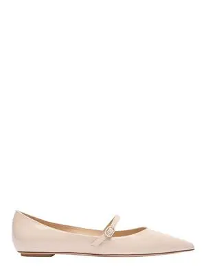 STUART WEITZMAN Emilia Mary Jane Flats - Glaze