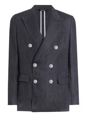 Dolce & Gabbana Double-breasted Blazer - Grey