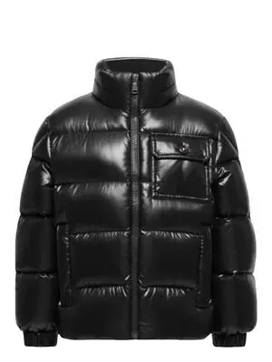 Moncler Alaxios Short Hooded Down Jacket - Black