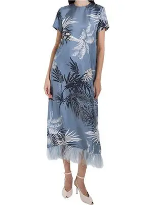 MARELLA Printed Short-sleeve Dress