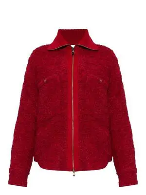 Moncler Long-sleeve Cardigan - Red