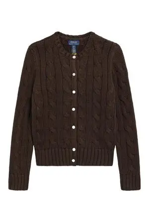 Polo Ralph Lauren Cable-knit Cotton Cardigan - No