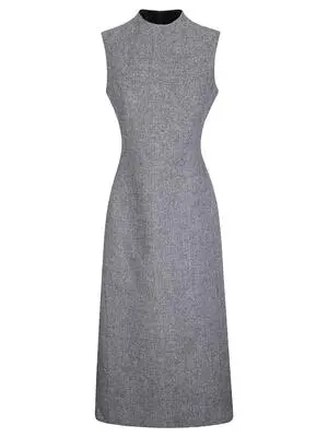 MAISON MARGIELA Sleeveless Midi Dress - No