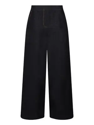 Max Mara Loose-fitting Trousers - Blue