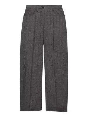 Prada Mouliné Wool Pants - Black