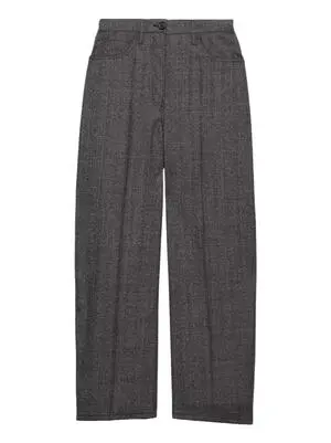 Prada Mouliné Wool Pants - Black