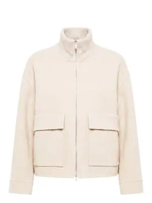 Peserico Panelled Zip-up Jacket - No
