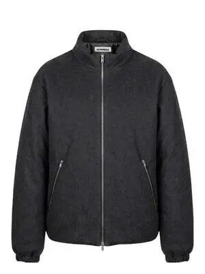 JIL SANDER Zipped Jacket - Grey