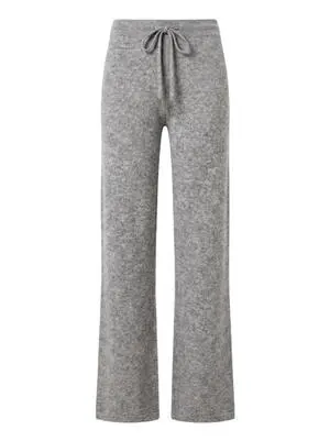 Peserico Drawstring Knit Casual Pants - Grey
