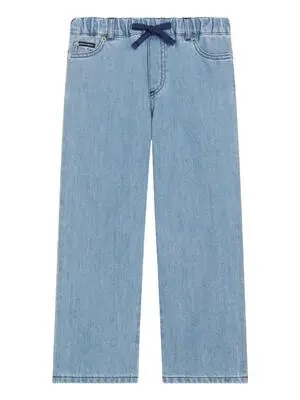 Dolce & Gabbana Wide-leg Jeans - Blue