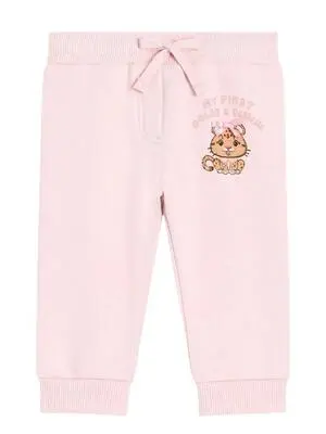 Dolce & Gabbana Graphic Baby Trousers - Pink