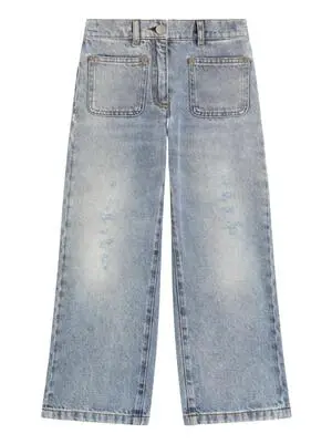Dolce & Gabbana Wide-leg Jeans - Gray