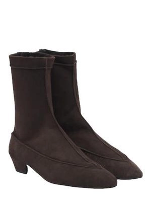 Magda Butrym Suede Ankle Boots - No