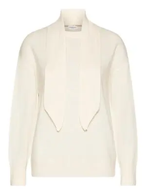 Marella Scarf-adorned Sweater - No