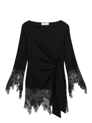 Blumarine Lace Cover-up - Black