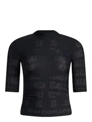 Balenciaga Solid-colored T-shirt - Black