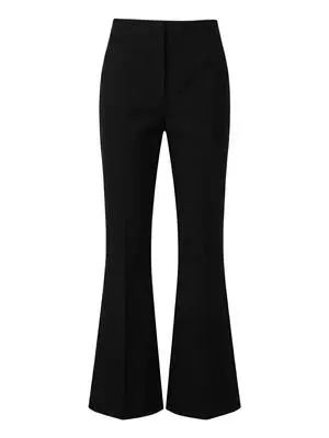 SPORTMAX Minimal Wool Flared Trousers