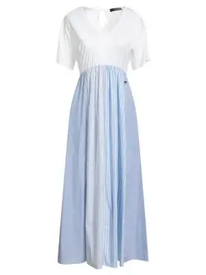 Max Mara Striped Dress - Blue