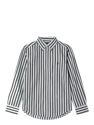 Polo Ralph Lauren Striped Cotton Poplin Shirt - No