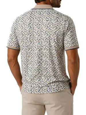 MACEOO Marthyr Performance Printed Polo