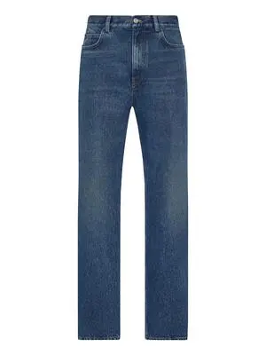 THE ROW Vanya Straight Jeans Blue