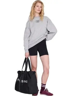 ANINE BING Leo Sport Tote - Black