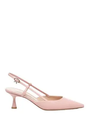GIANVITO ROSSI Ascent Pointed-toe Slingback Pumps - No
