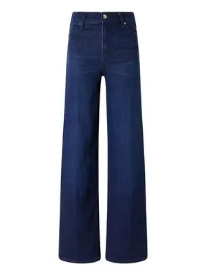 FRAME Le Slim Palazzo High-rise Wide-leg Jeans
