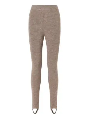 LAUREN MANOOGIAN Merino Wool-blend Stirrup Leggings
