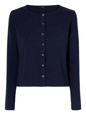 THE PARK Arely Microtencel™-blend Jersey Cardigan - Blue