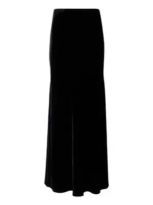 RÓHE Velvet Maxi Skirt