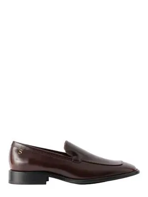Acne Studios Leather Loafers - Dark Brown