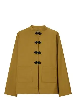 RÓHE Virgin Wool And Mohair-blend Jacket - Yellow