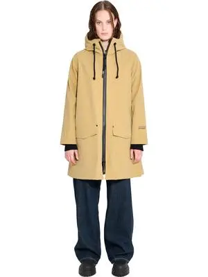 Stutterheim Mosebacke Patch Raincoat - Sand