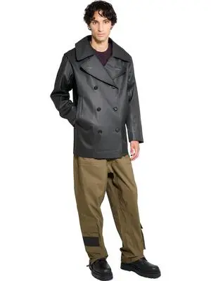 STUTTERHEIM Tranholmen Double Breasted Raincoat