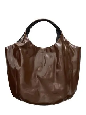 Stutterheim Svea Puffer Bag Opal - Dark Brown
