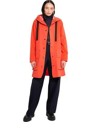 Stutterheim Mosebacke 15 Raincoat - Fade Red