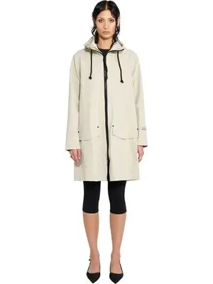 Stutterheim Mosebacke Patch Raincoat - Pelican