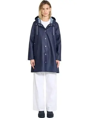 Stutterheim Mosebacke Lightweight Raincoat - Navy