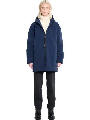 Stutterheim Stockholm Matte Winter Coat - Navy