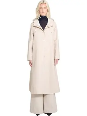 Stutterheim Mosebacke Long Raincoat - Light Sand