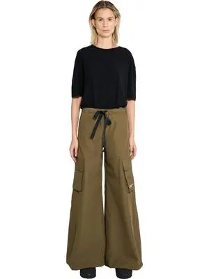 Stutterheim Karla Pocket Lightweight Trousers - Green