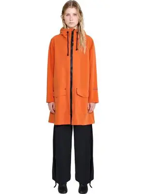 Stutterheim Mosebacke Patch Raincoat Pumpkin