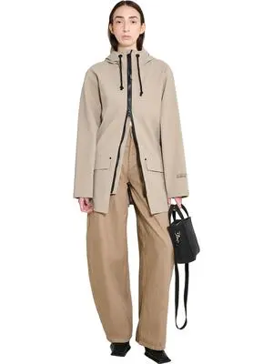 Stutterheim Stockholm Patch Raincoat Potato