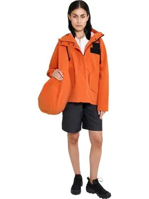 Stutterheim Faversham Matte Raincoat - Pumpkin
